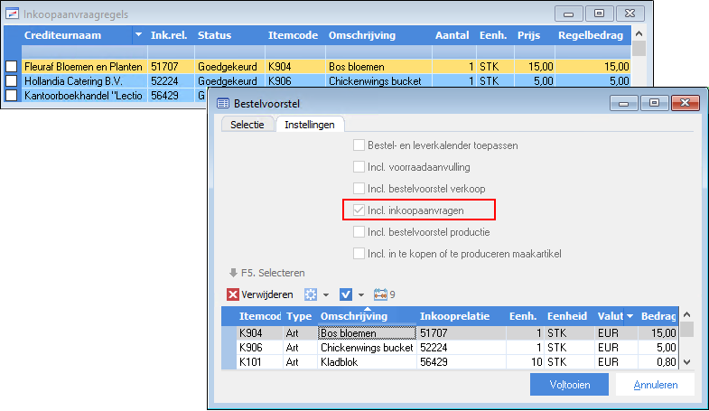 Nieuw in Profit 7 - Ordermanagement - AFAS Belgie Klantportal